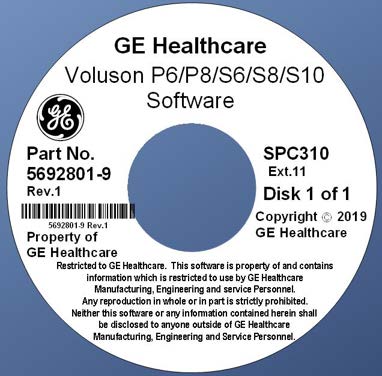 GE Voluson sysDVD Software SPC310 Ext.11 | Heart Medical